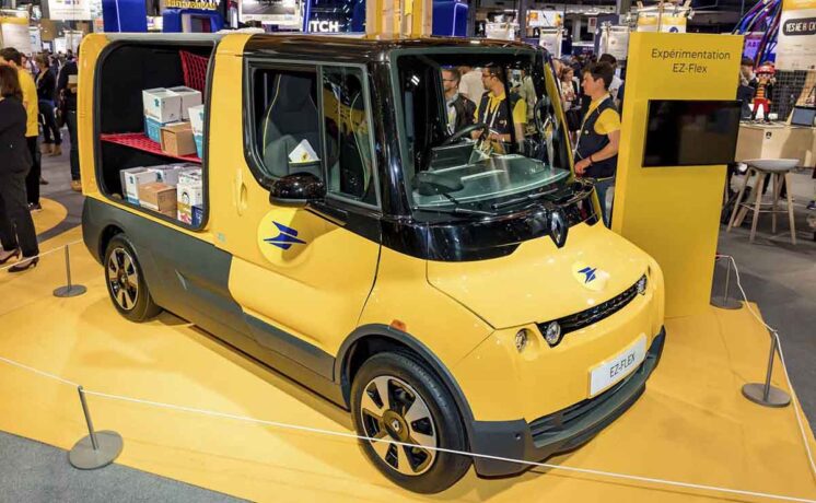 Renault EZ-FLEX, un utilitario modular eléctrico para entregas urbanas ...